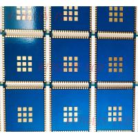 China 1.6 MM Thickness 8 Layer PCB GPS Module Blue Solder Mask ENIG SMT Circuit Board for sale