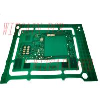 China Super Thin 2 Layer PCB Credit Card Laminate Green Solder Mask for sale