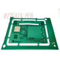 China Super Thin 2 Layer PCB Credit Card Laminate Green Solder Mask for sale
