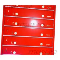 China Red Solder Mask 4 Layer PCB 1.6 MM Thickness 1 OZ Copper for sale