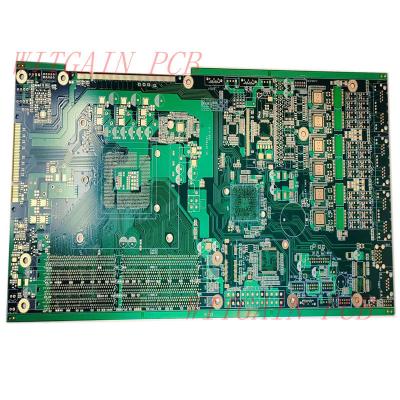 China 1.6 MM Thickness Gold Finger PCB 10 Layer Printed Circuit Board FR4 TG Material for sale