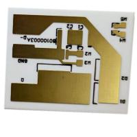 China 2 Layer Al203 Ceramic Printed Circuit Board Aluminum Oxide PCB 1.6 MM for sale