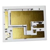 China 2 Layer Al203 Ceramic Printed Circuit Board Aluminum Oxide PCB 1.6 MM for sale