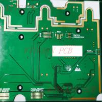 China 1.6MM Thickness 10 Layer PCB Lead Free Hasl Printed Circuit Board Green Solder Mask for sale
