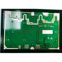 China 1.6MM Thickness 10 Layer PCB Lead Free Hasl Printed Circuit Board Green Solder Mask for sale
