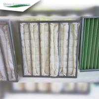 China F9 HEPA Bag Filter Medium Efficiency Nylon Mesh F Grade for sale