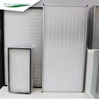 China G-Series F9 HEPA Pleated Filter 3200m3/H Coarse Efficiency for sale