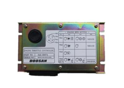 China DH225-7 DH420 Excavator Driver Board / 543-00074 Engine Throttle Controller for sale