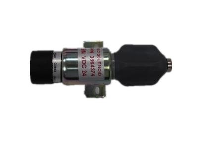 China R140LC-7 R210LC-7 R200W-7 Excavator Spare Parts Flamout Switch 3864274 24V Stop Solenoid for sale