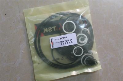China Belparts SH120-1 PSV2-55T Hydraulic Pump Main Pump Seal Kit Hydraulic Spare Parts For Crawler Excavator for sale
