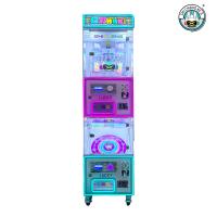 China Food Kids Coin Operated Claw Machine Kiosk Snack Grabbing Machine Doll Park Claw Machine for sale