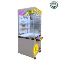 China Picture Coin Operated Grab Vending Machine Game Arcade Claw Crane Machine With Bill Coin for sale