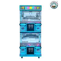China Custom Plush Toys Claw Machine Crane Coin Operated Amusement Park Game Machine for sale