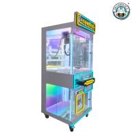 China Mini Doll Claw Machine New Four Person Hanging Small Doll Keychain for sale