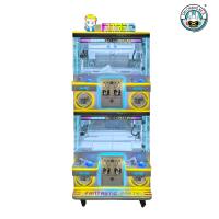 China Boutique Doll Coin Catch Toy Crane Game Machines Mini Claw Machine For Toys Kids for sale
