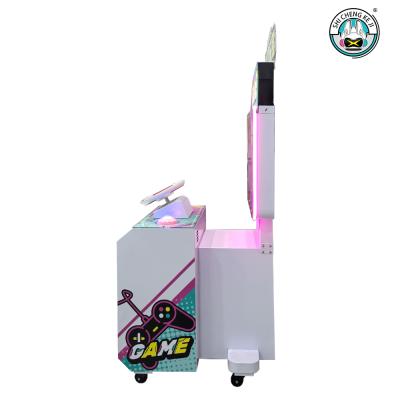 China Children'S Magic Coin Claw Machine Coin Operated Starship Project Racing Single Player Shooter for sale
