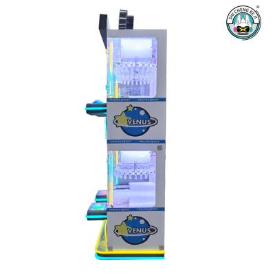 China Double Magic Clip Indoor Coin Operated Arcade Machines Fun Claw Clip Gifts Game for sale