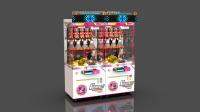China Arcade Free Custom Claw Machine Coin Operated Mini Stuffed Toy Plush Crane Game Machine for sale