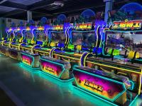 China Dinosaur Rise Shooting Ticket Redemption Game 5-Player Mall Traffic for sale