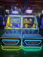 China Kids Racing Game 3-Player Split Screen Mall Coin Operated Claw Machine for sale