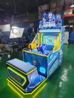 China Kids Racing Game 3-Player Split Screen Mall Coin Operated Claw Machine for sale