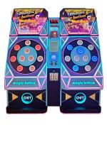 China 2-Player PK Mode Coin Operated Claw Machine with Adjustable Claw Strength and LED Lighting for Arcade Prize Game for sale