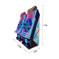 China Coin Operated Magic Button  AI Battle & Blind Box Gashapon Reward System for sale