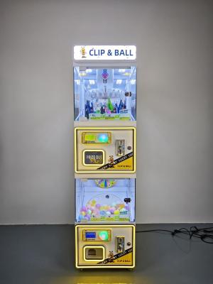 China Clip and Ball 2-in-1 Machine, 45mm Capsule & Lollipop for Mall Arcade for sale