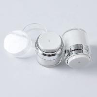China 100g Empty Lotion Pump Bottles Refillable 50ml Airless Pump Bottle for sale