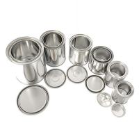 China 150ml Empty Round Metal Paint Tin Cans With Lid for Paint and Candles Packaging for sale