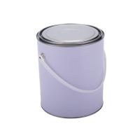 China 250ml Empty Tins Cans Metal Tin Can With Lid For Paint Coating Glue for sale