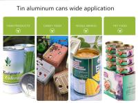 China Metal Can Empty Metal Seeds Can Easy Open Lid Cans For Vegetable Seeds for sale