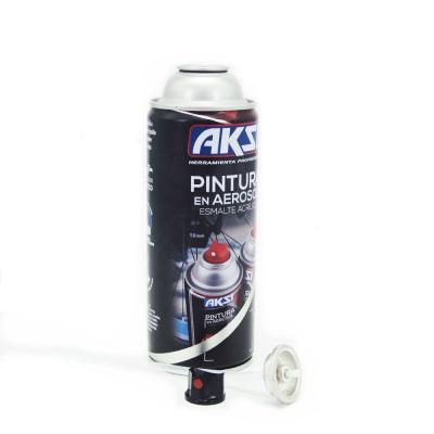 China 100ml Custom made Spray Paint Cans Empty Aerosol Spray Paint Cans With Nozzle For Paint for sale