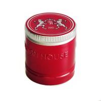 China Customized Embossind Wine Bottle Lids 30x45mm Aluminium Ropp Caps for sale
