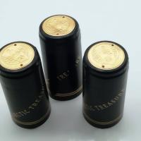 China Plastic Black PVC Shrink Capsules 65mm Burgundy Shrink Tops For Wine Bottles for sale