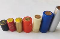 China Plastic Black PVC Shrink Capsules 65mm Burgundy Shrink Tops For Wine Bottles for sale