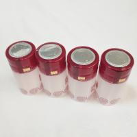 China Red White Liquor Bottle Capsules Wine Bottle Shrink Wrap Sleeves 30mm Dia for sale