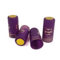China Stamp Logo Wine Bottle Shrink Caps sleeves anti leakage 60x34mm for sale