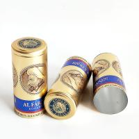 China 60mm Aluminum Heat Shrink Wine Bottle Seals Wine Bottle PVC Shrink Capsules for sale