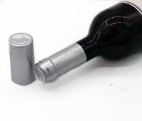 China Customized PVC 62x30mm Wine Bottle Heat Shrink Capsules For Liquor Bottles for sale