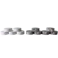 China 10mm 18mm Wide Mouth Bottle Cap embossed Plastic Aluminum Jar Cap for sale