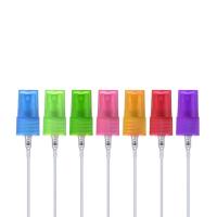 China Colorful Plastic Perfume Crimp Spray Pump 16mm Tight Seal Non Spill for sale