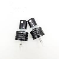 China Metal Black Thread 24mm Crimp Spray Pump Head For Perfume Bottles for sale