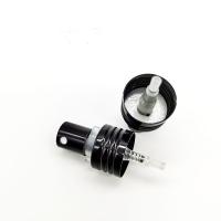 China Metal Black Thread 24mm Crimp Spray Pump Head For Perfume Bottles for sale