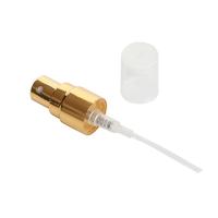China Gold Metal Aluminum 13mm Crimp Spray Pump Perfume Spray Head for sale