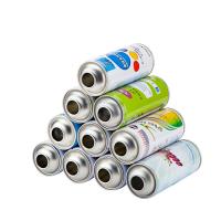 China Custom Aluminium Spray Can Metal Empty Refillable Aerosol 300ml 400ml Spray Can for sale