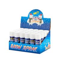 China Christmas Artificial Snow Spray Can 750ml Tinplate Fake Snow Aerosol Can for sale