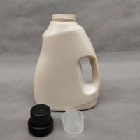 China Recyclable PLastic polyethylene Empty Laundry Detergent Bottles 5L FDA Approved for sale