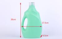 China Shatterproof Plastic HDPE Reusable Laundry Detergent Container 2000ml for sale
