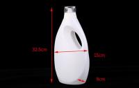 China Shatterproof Plastic HDPE Reusable Laundry Detergent Container 2000ml for sale